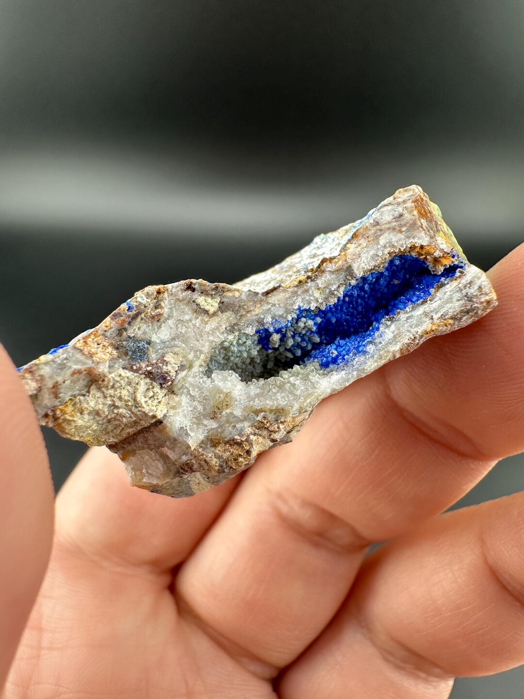 Ultra Rare Linarite Crystal - Grand Reef, Arizona - Etsy