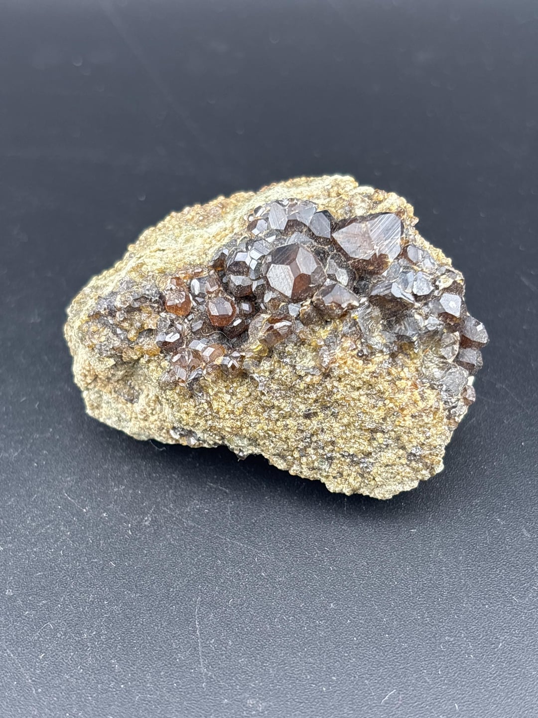 Andradite Garnet - Crystal Cluster - Santa Teresa Mountains, Graham ...