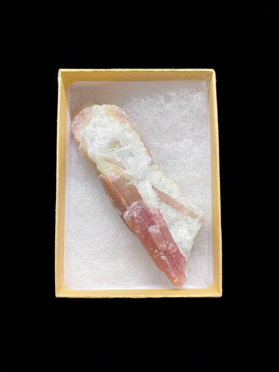 Home Décor Rose Colored Light Rose Pink Tourmaline in Matrix Host Rock ...