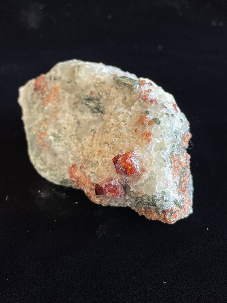 Grossular Garnets Crystal Cluster Pakistan - Etsy