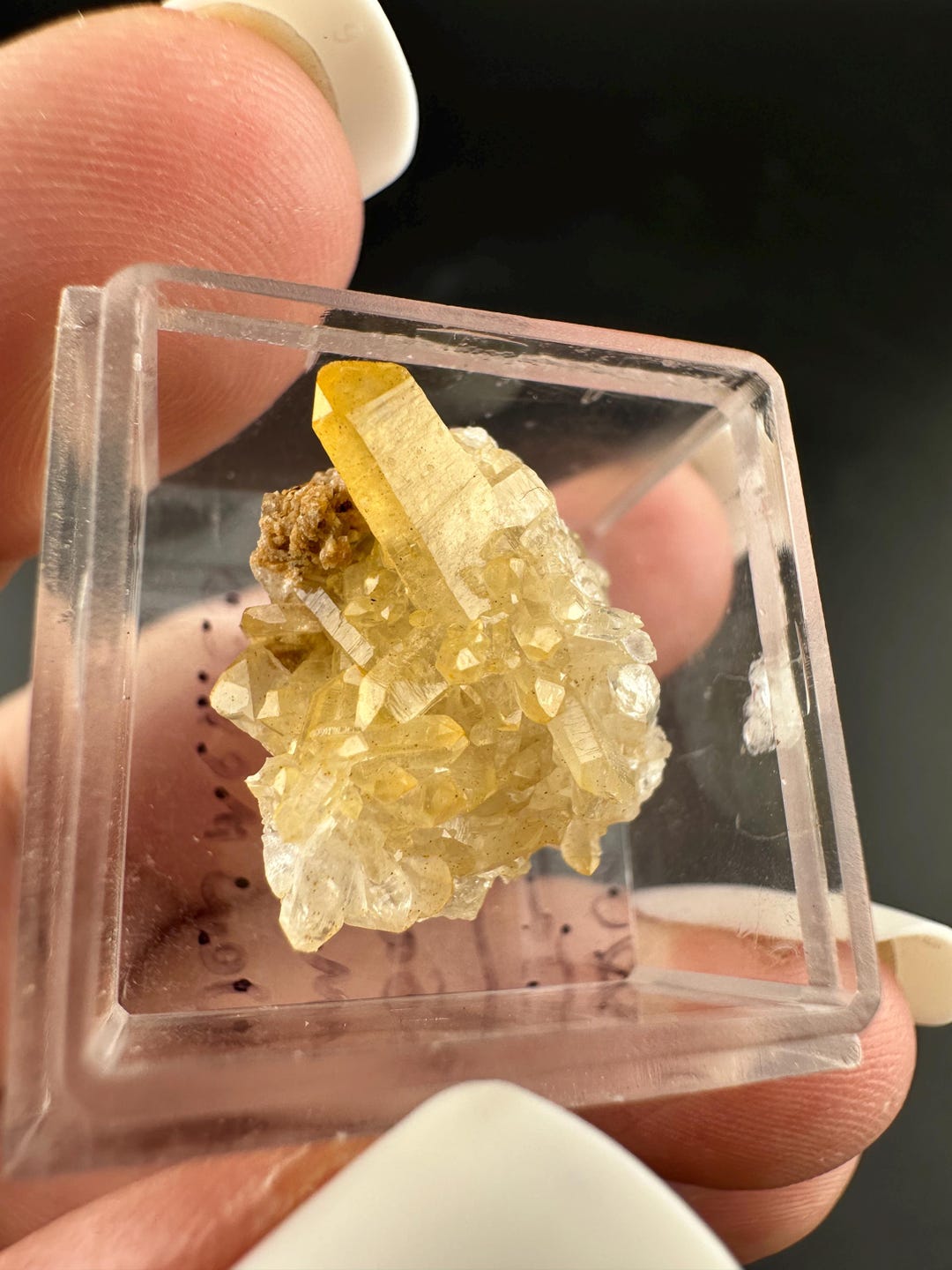 Quartz - Japan Law Twins - Micromount Crystal - San Pedro Mine, New ...