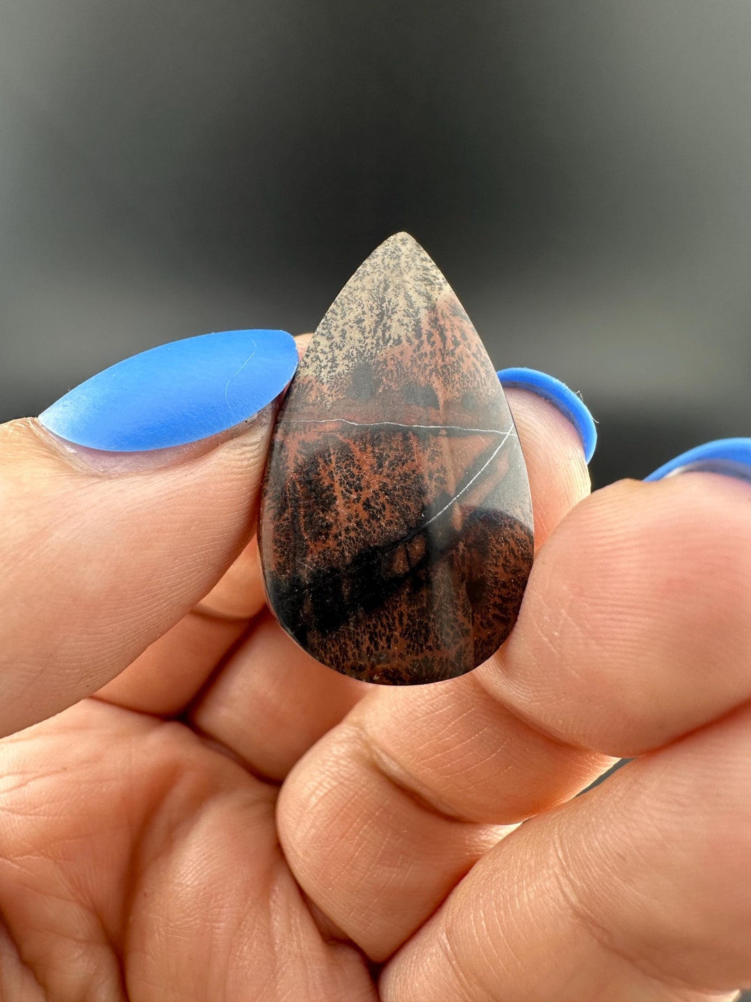 Indian Paint Stone - Freeform Cabochon - Death Valley, California - Etsy