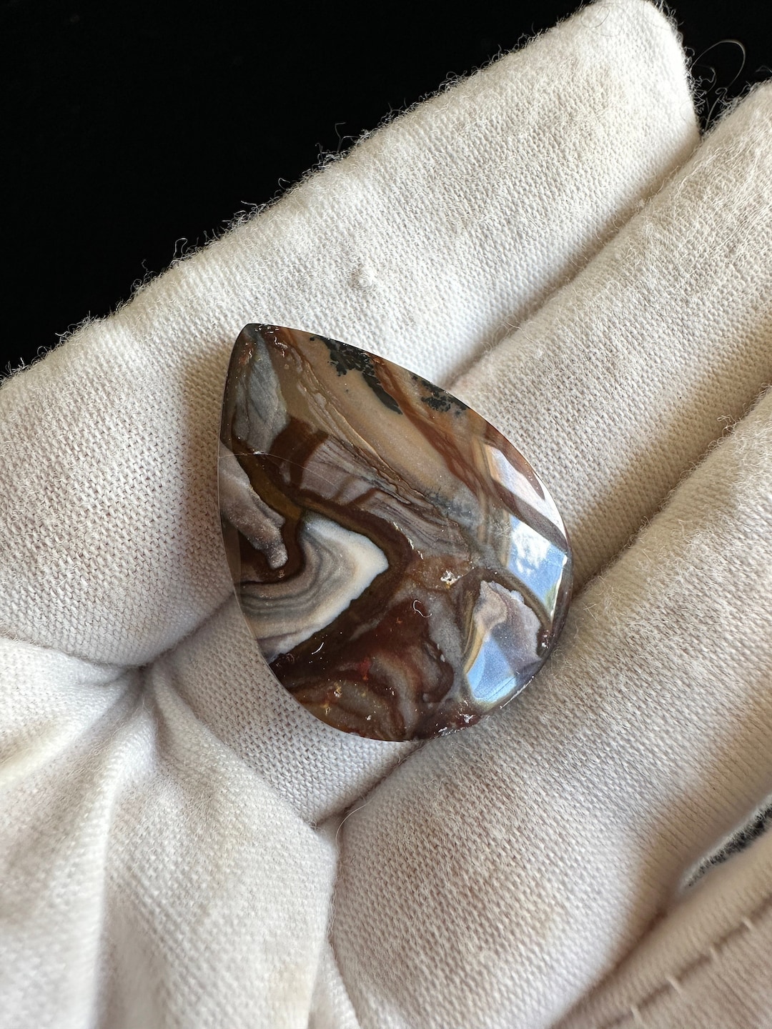 Biggs Picture Jasper Teardrop Cabochon Biggs Junction, Oregon - Etsy