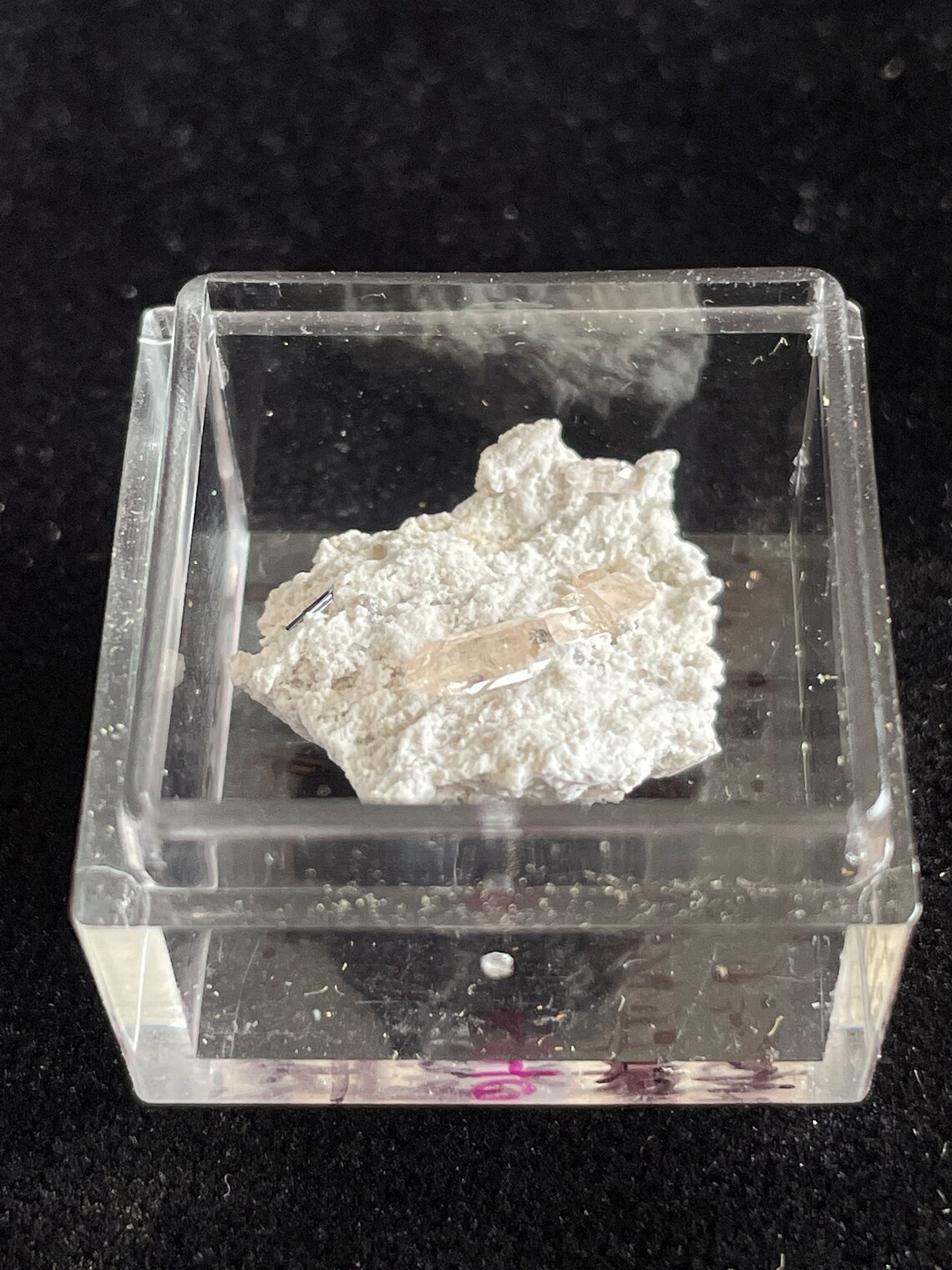 Topaz - Micromount Crystal - Mike High Claim - Thomas Mountains - Juan ...