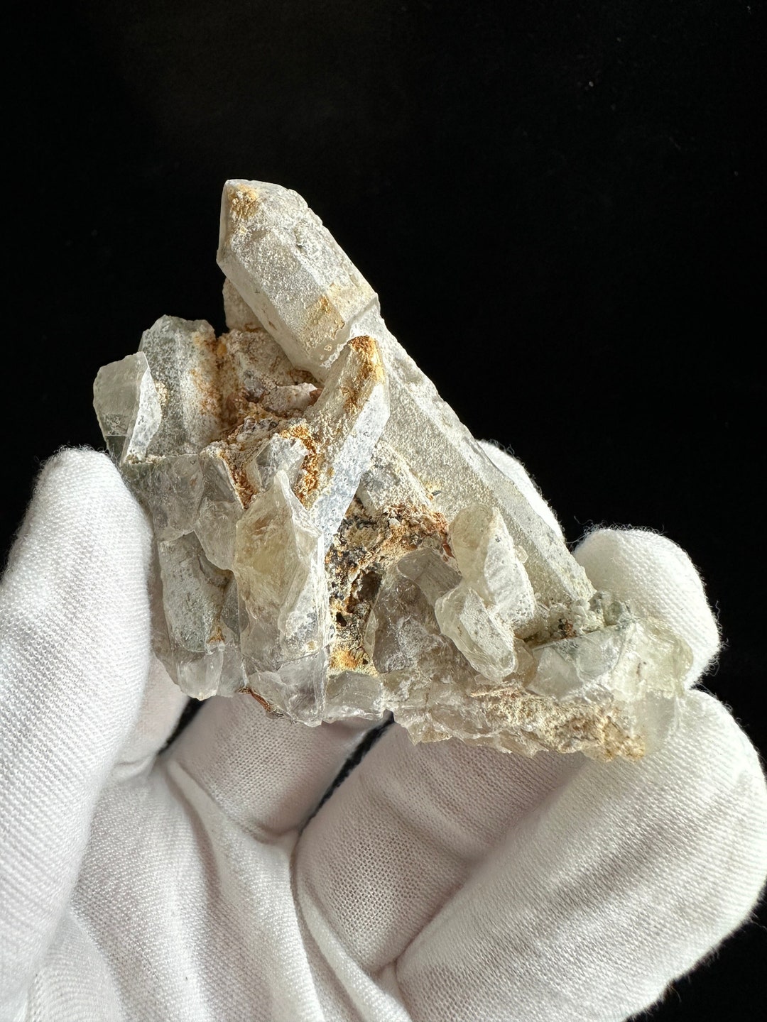 Quartz Scepter Chloritic Quartz Crystal Cluster Memphis Mine Doña Ana ...