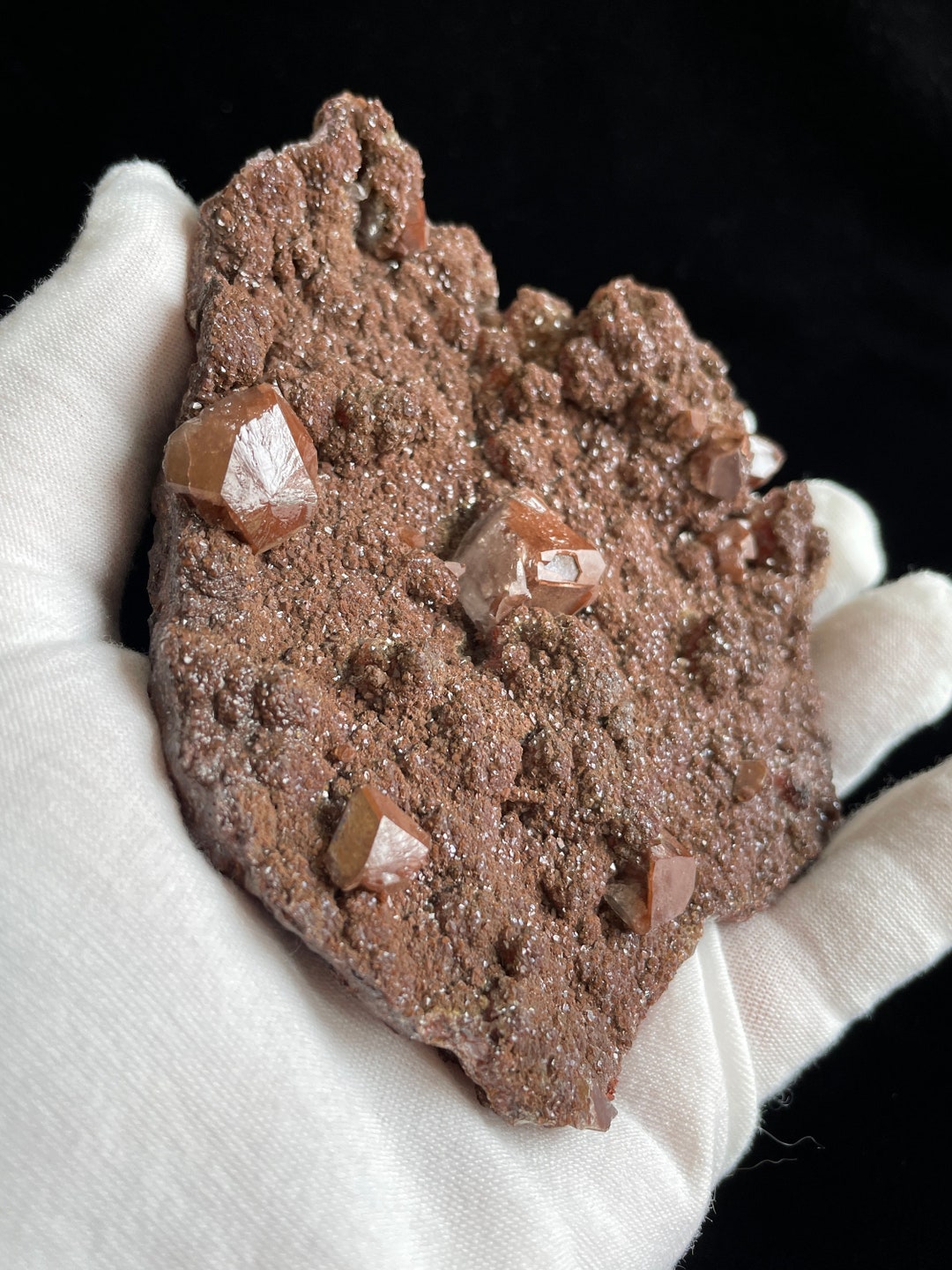 Red Calcite - Crystal Cluster - VERY RARE - Santa Eulalia - Durango ...