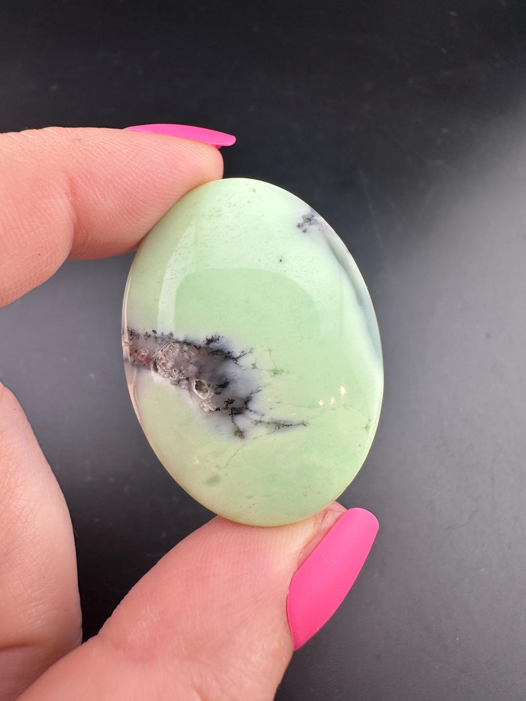 Lemon Chrysoprase - Phase - Cabochon - Etsy