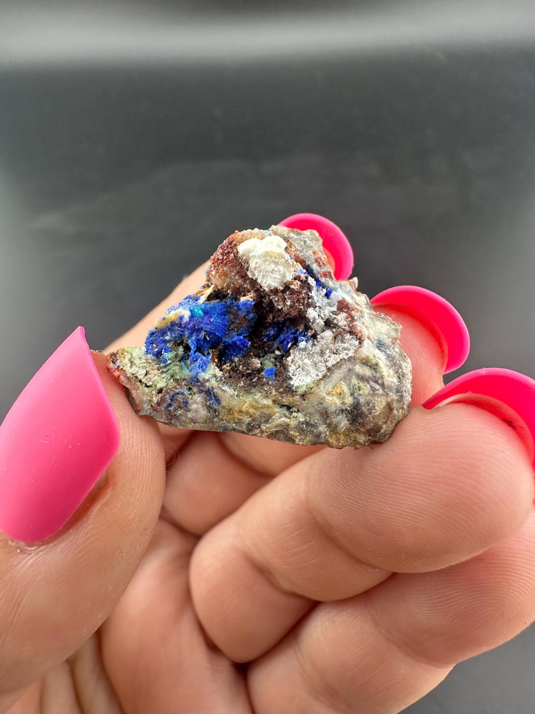 Ultra Rare Linarite Crystal - Grand Reef, Arizona - Etsy