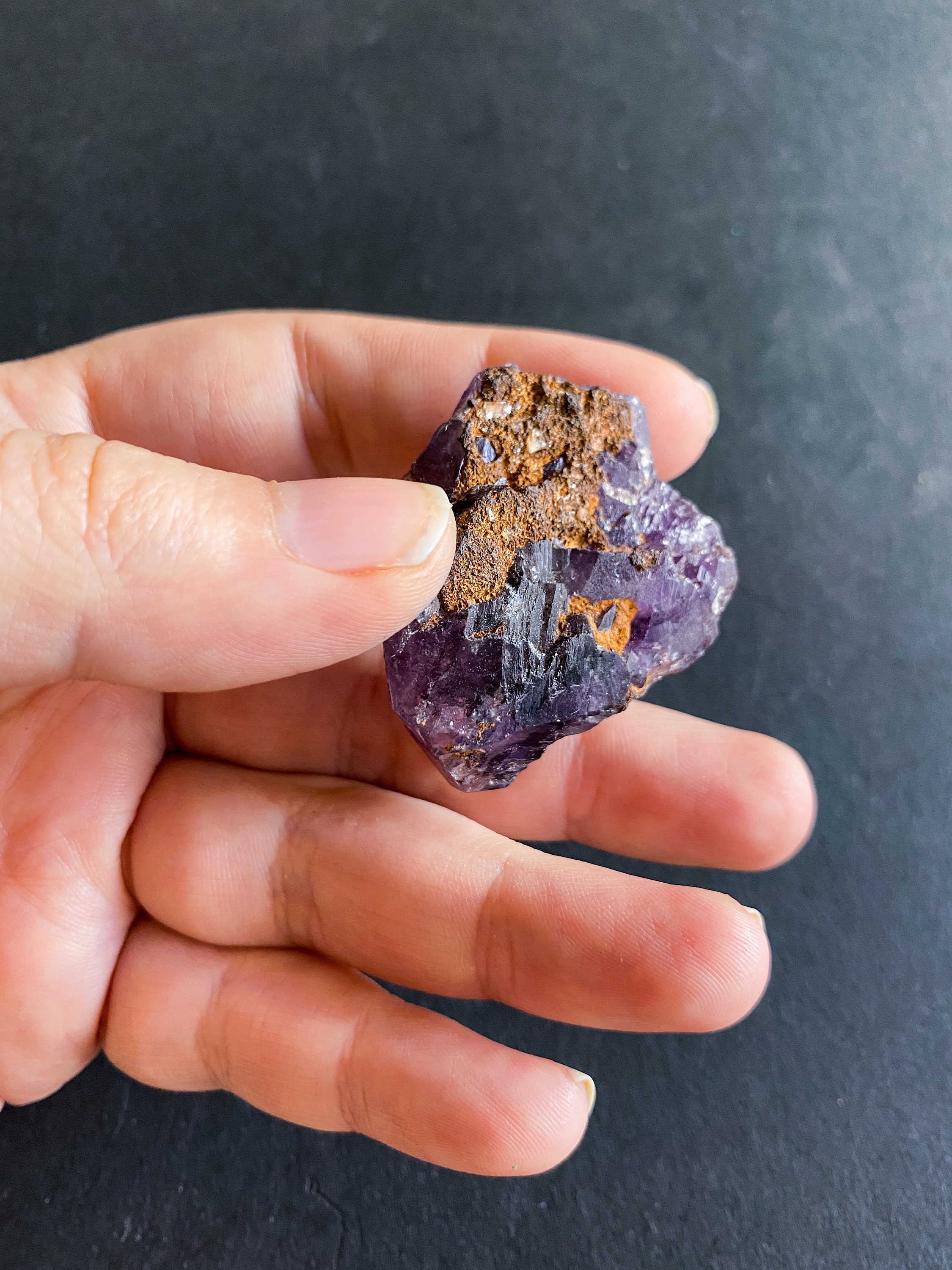 Home & Living Rocks & Geodes Rare Purple Crystal Super Seven Amethyst ...