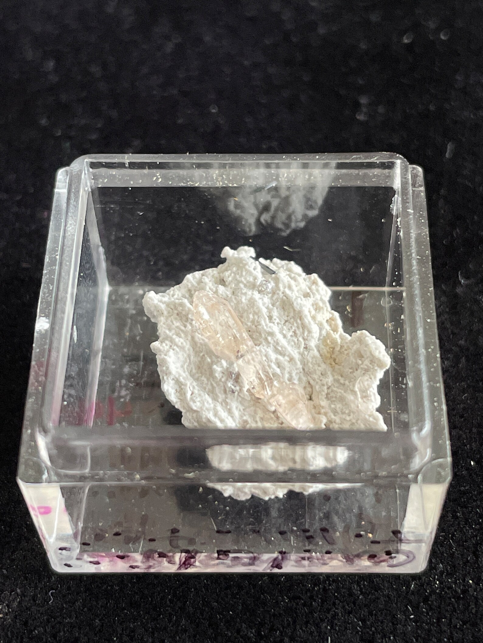 Topaz - Micromount Crystal - Mike High Claim - Thomas Mountains - Juan ...