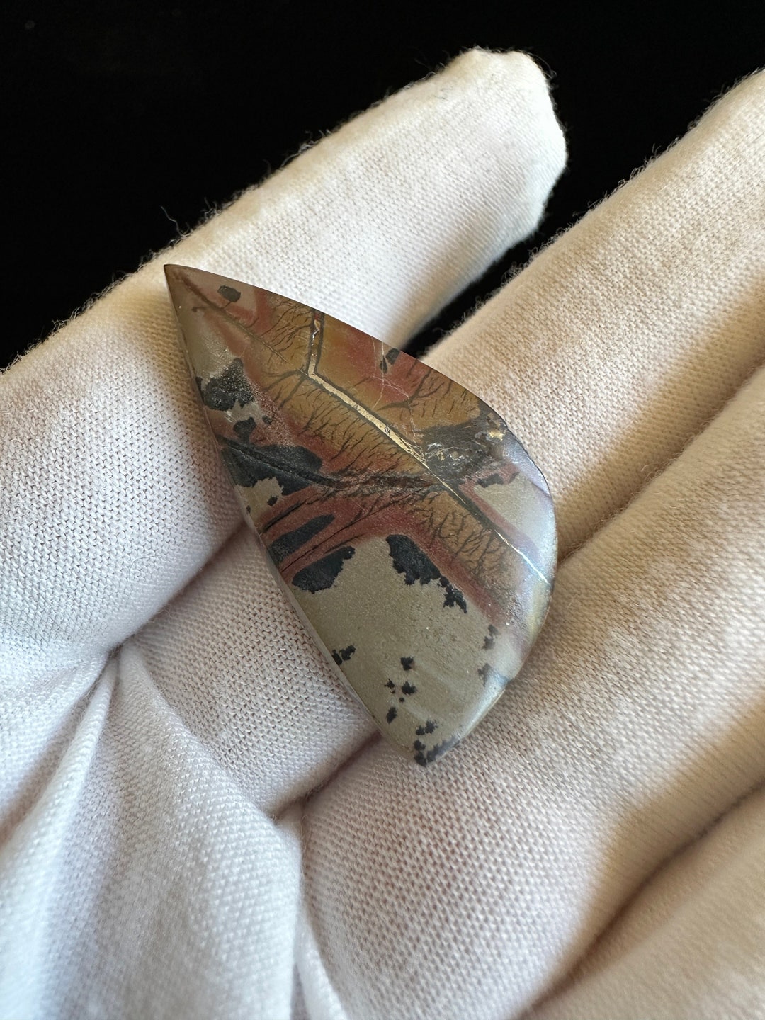 Indian Paint Stone Jasper Freeform Cabochon - Etsy
