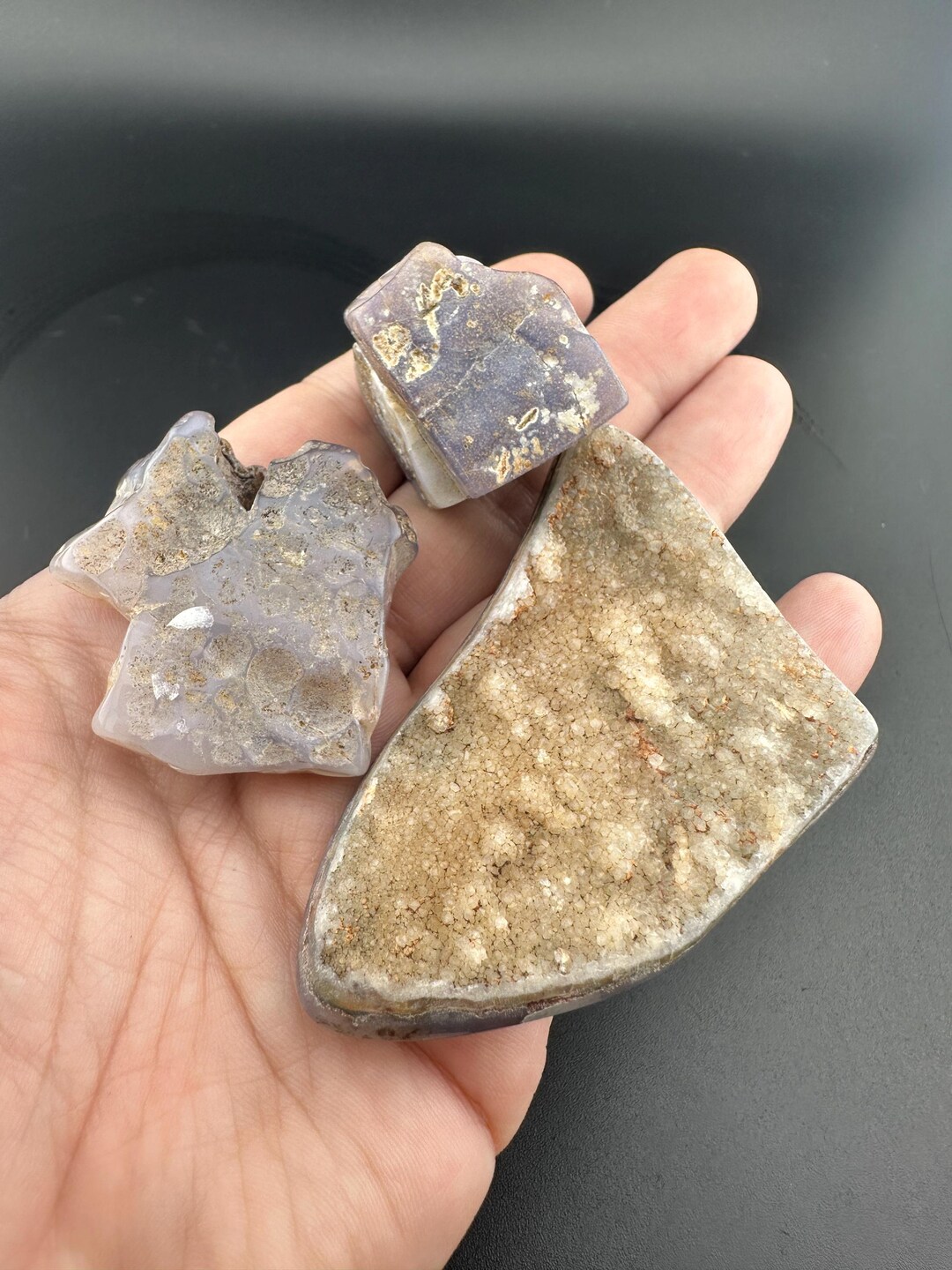 Lot of Holly Blue Agates - Crystal Pocket - Rough - Sweethome Oregon ...