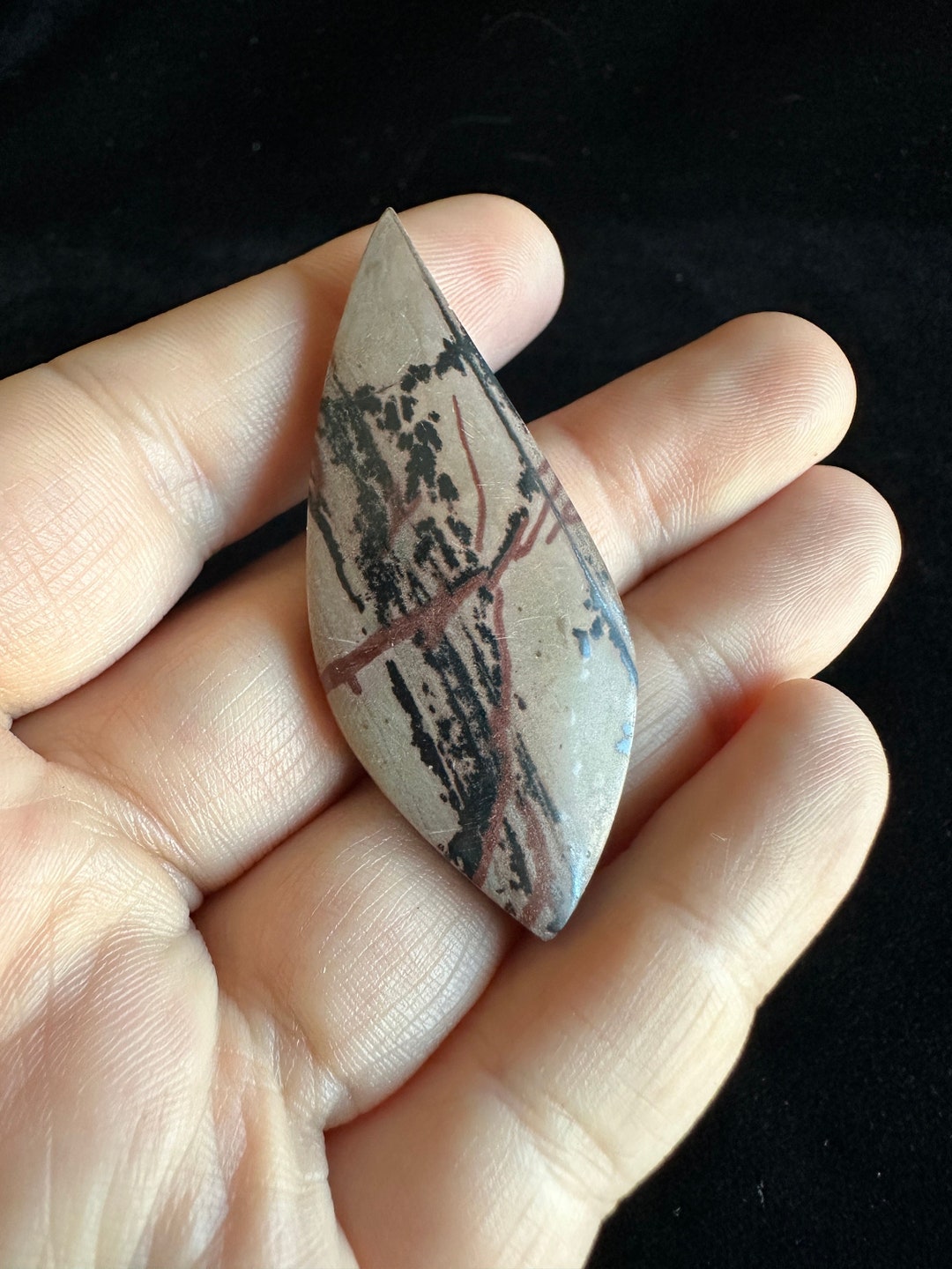 Indian Paint Stone Jasper Freeform Cabochon - Etsy