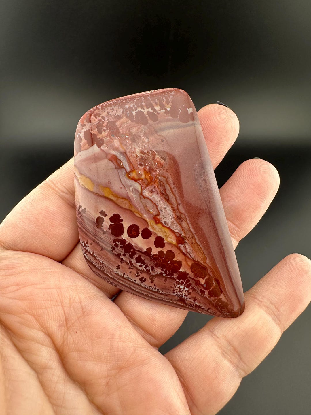 Apache Sage Rhyolite - Cabochon - Mimbres Valley Picture Rhyolite ...