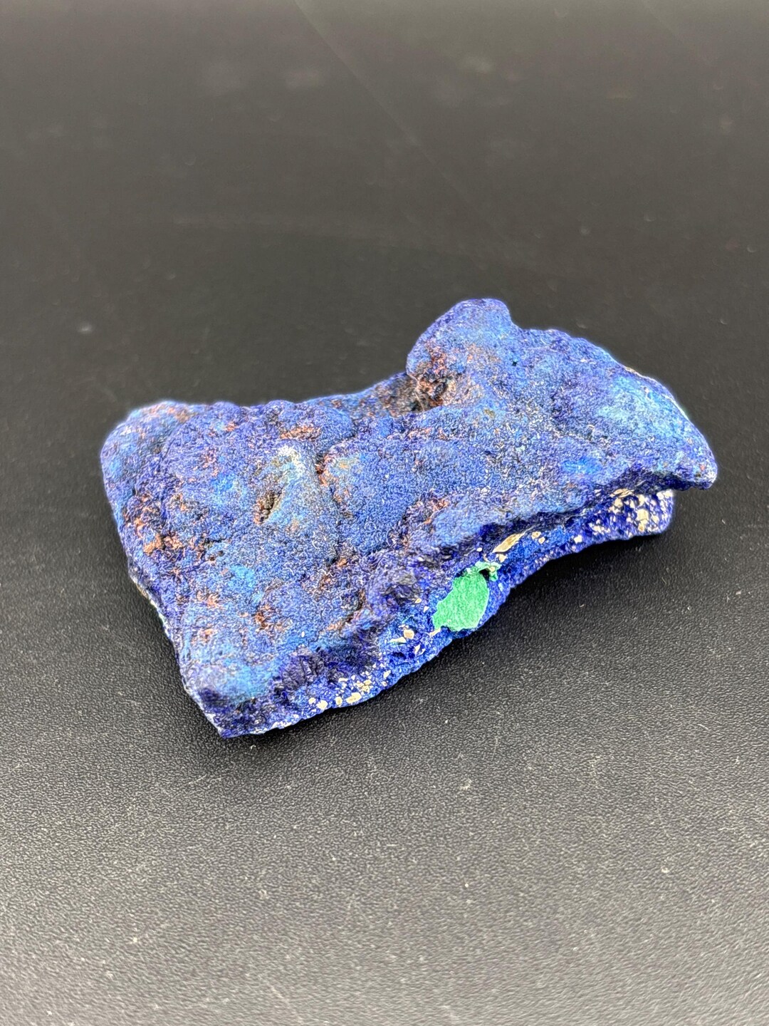 Azurite With Malachite - Rough Crystal Cluster - Etsy