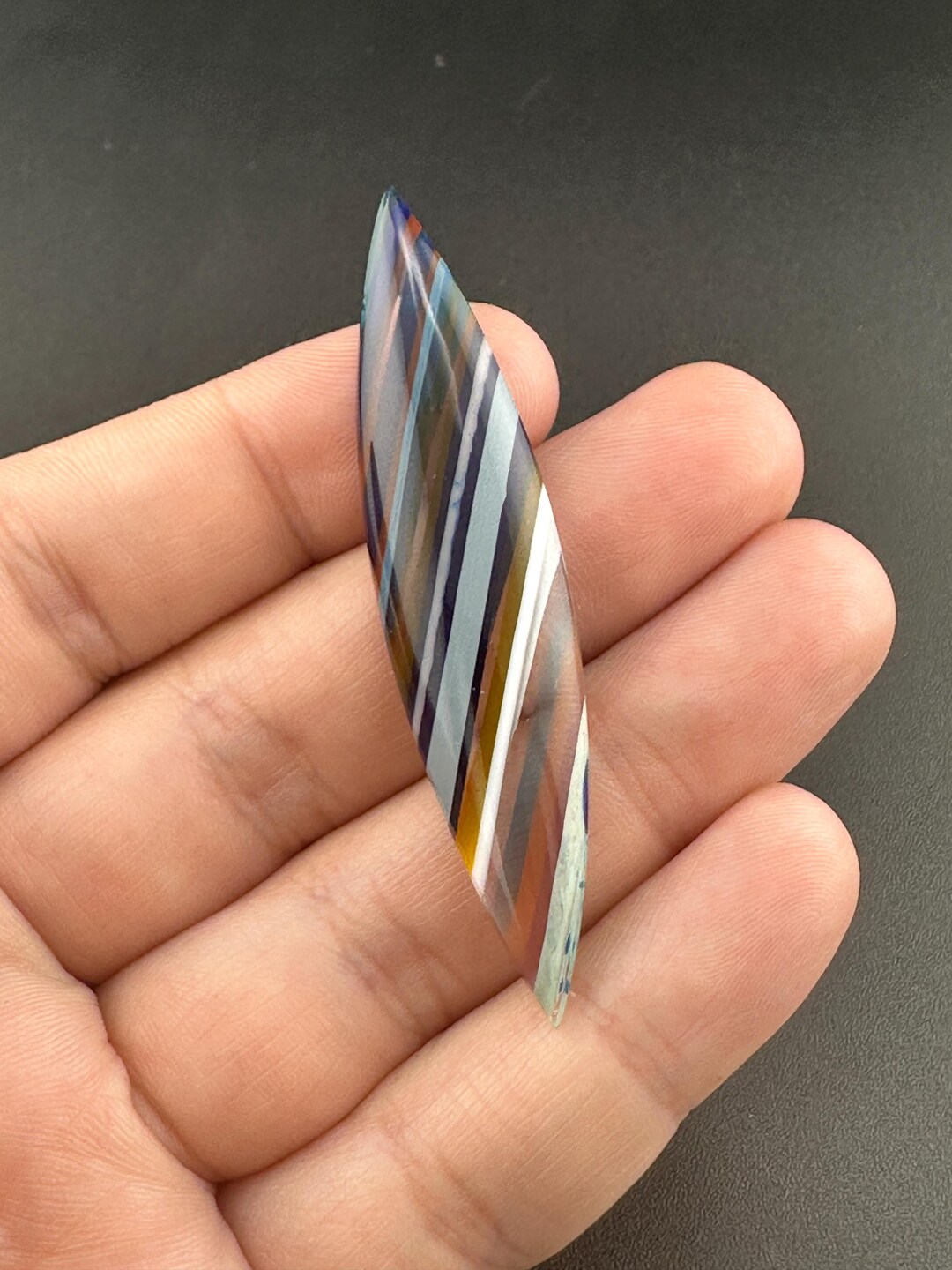 Surfite - Freeform Cabochon - Surf Stone - Recycled Colored Surfboard ...