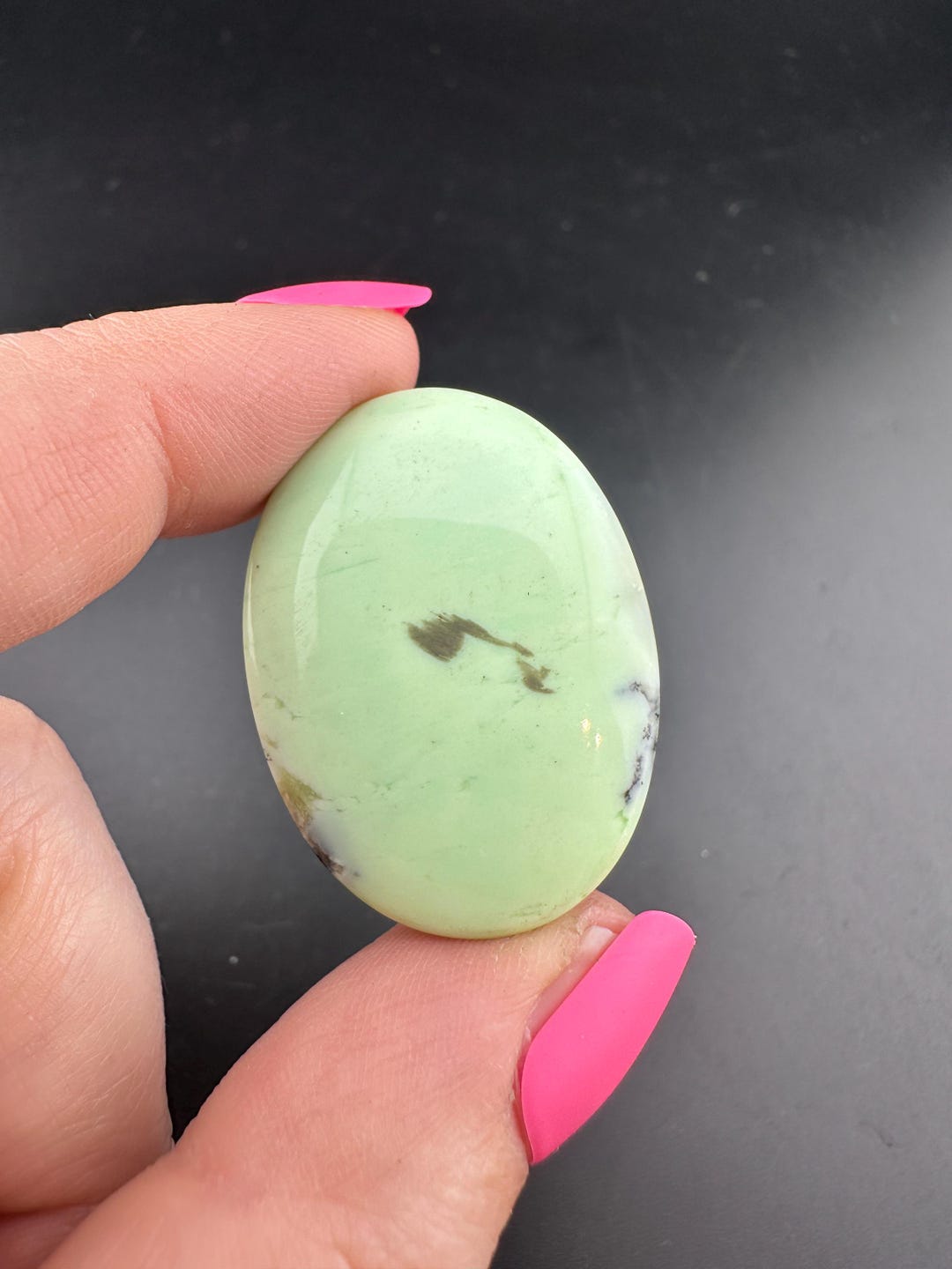 Lemon Chrysoprase - Phase - Cabochon - Etsy