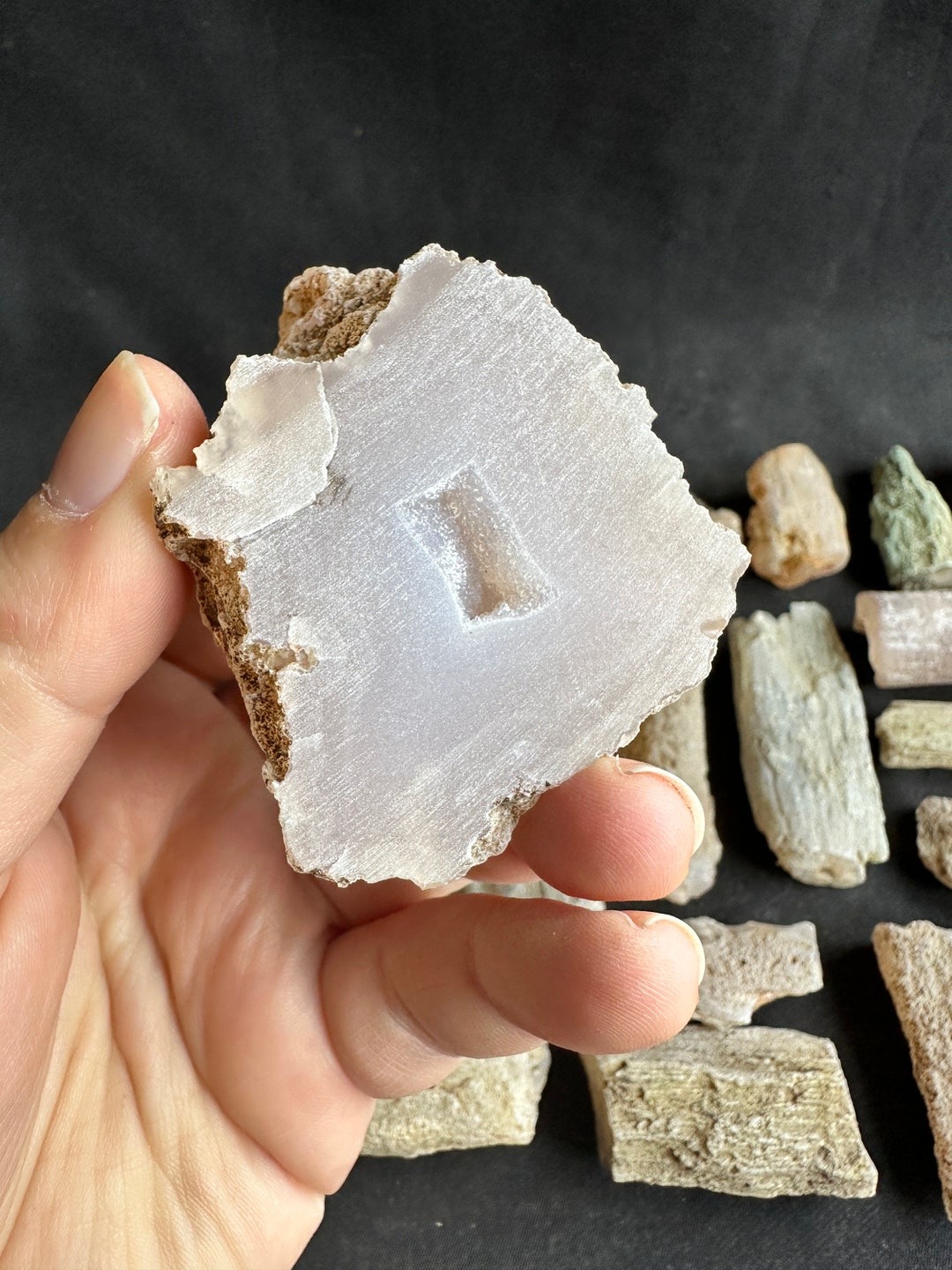 Pink and Green Limb Casts - Lapidary Rough Cutter Special - Paulina ...