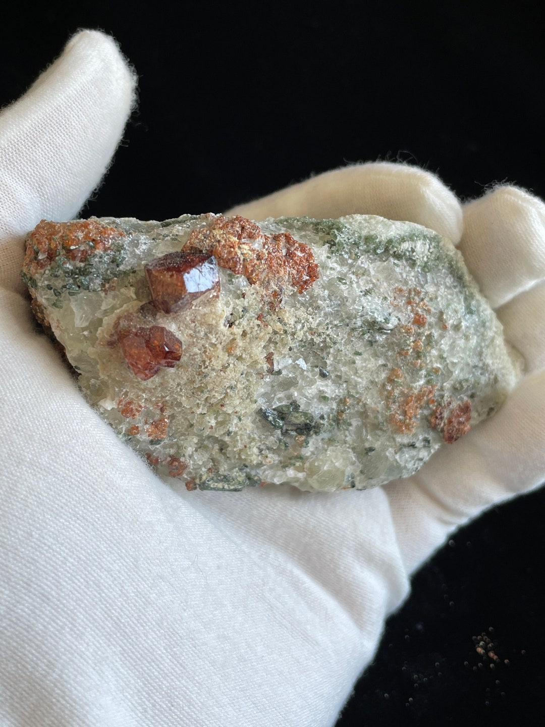 Grossular Garnets - Crystal Cluster - Pakistan - Etsy