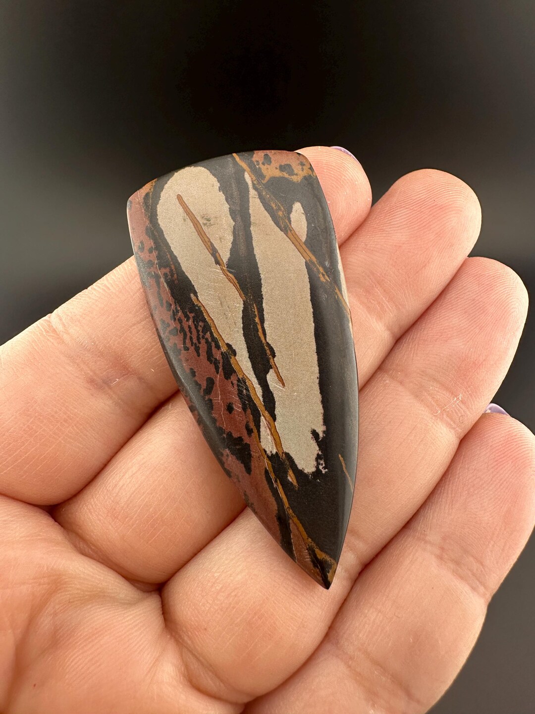 Indian Paint Stone Freeform Cabochon Death Valley, California - Etsy