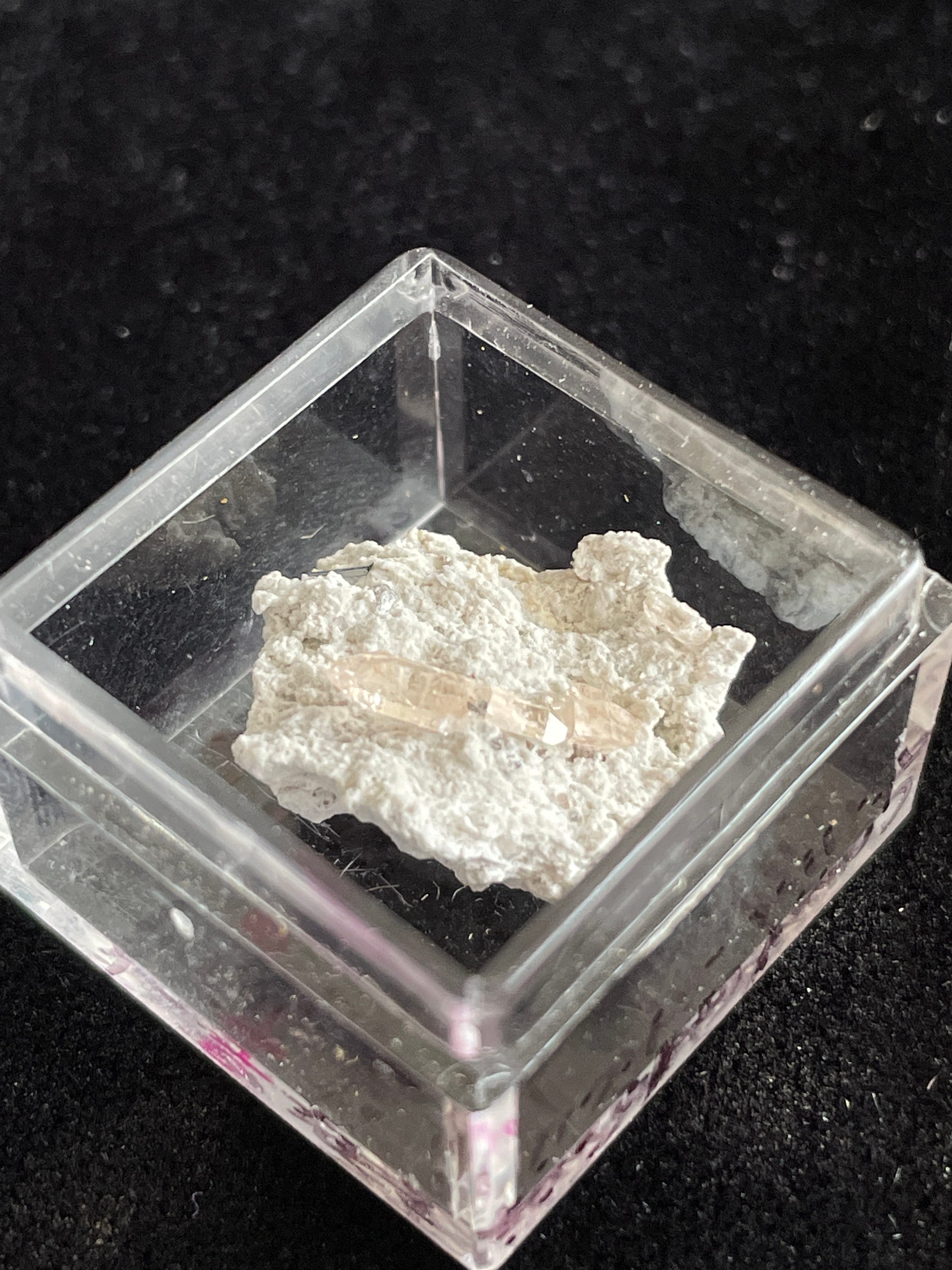 Topaz - Micromount Crystal - Mike High Claim - Thomas Mountains - Juan ...