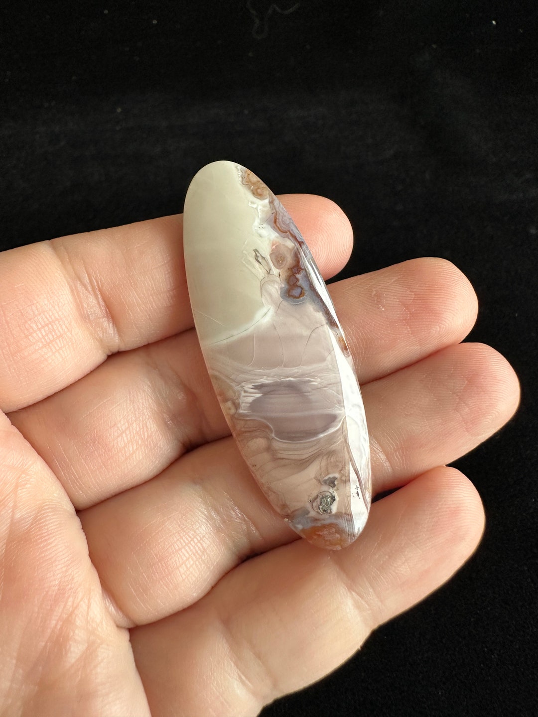 Buchanan Thunder Egg Jasper - Orbicular - Oval Cabochon - Buchanan ...