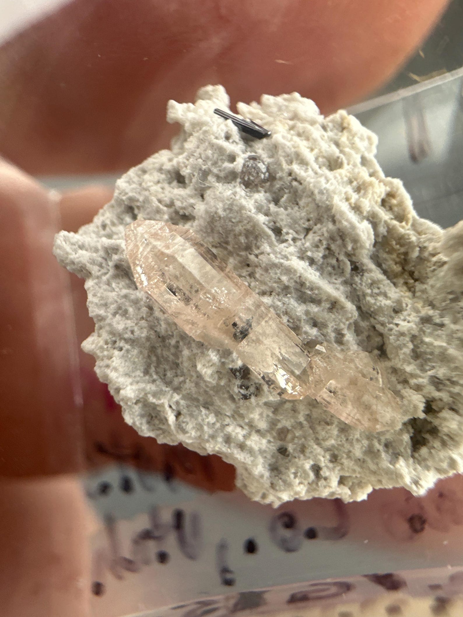 Topaz - Micromount Crystal - Mike High Claim - Thomas Mountains - Juan ...