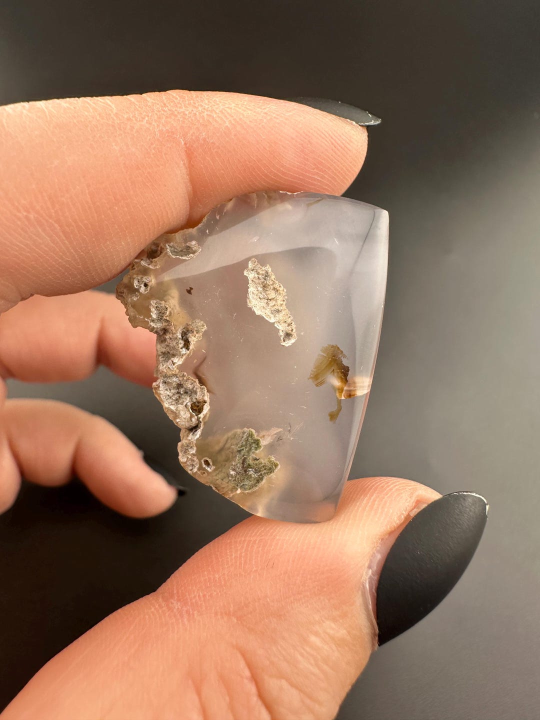 Limb Cast - Pink Paulina Agate- Cabochon - Paulina, Oregon - Etsy UK