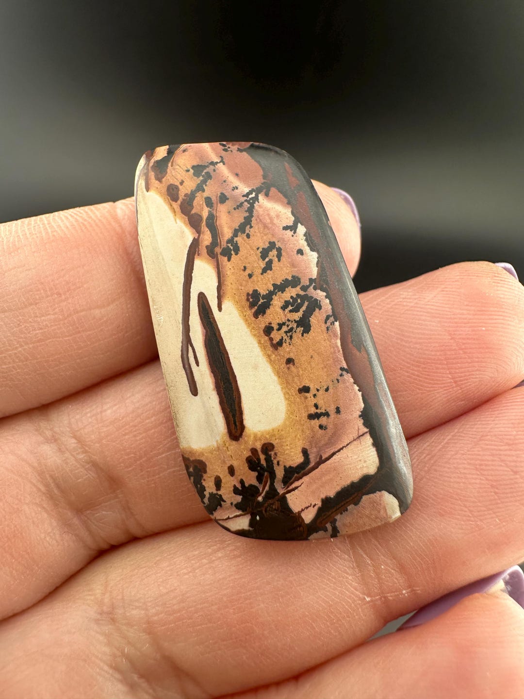 Indian Paint Stone Freeform Cabochon Death Valley, California - Etsy