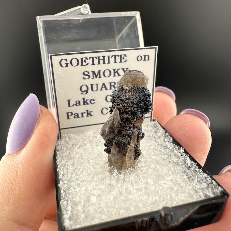 Quartz With Goethite - Etsy