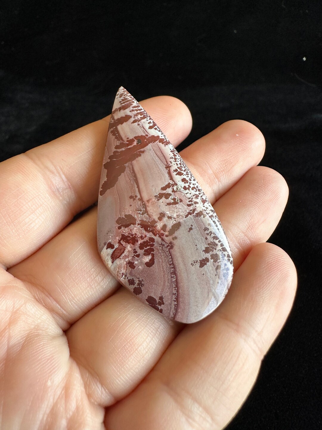 Apache Sage Rhyolite - Freeform Cabochon - Mimbres Valley Picture ...
