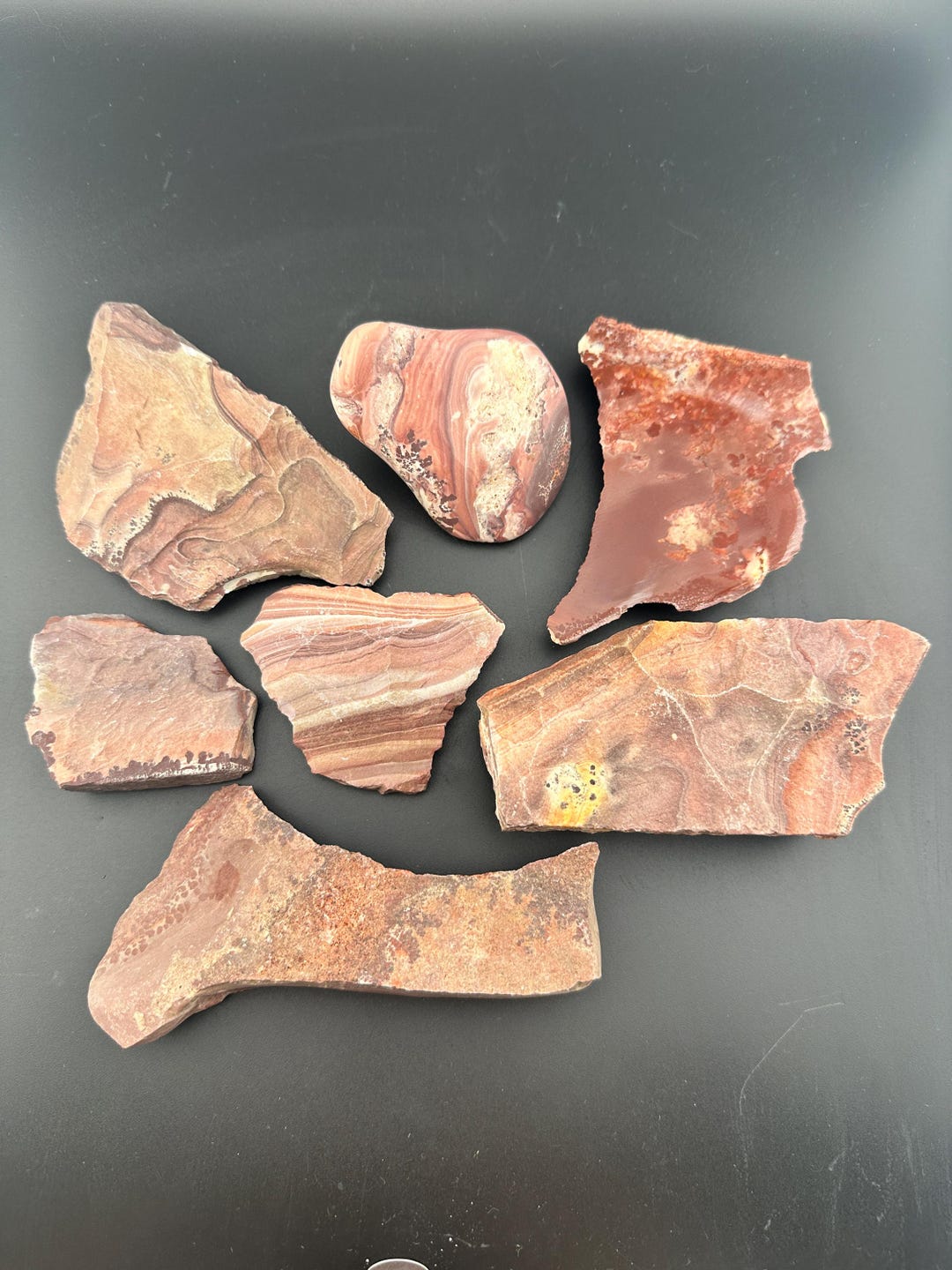 Apache Sage Rhyolite Lot: Mimbres Valley Picture Stone, Lapidary Rough ...