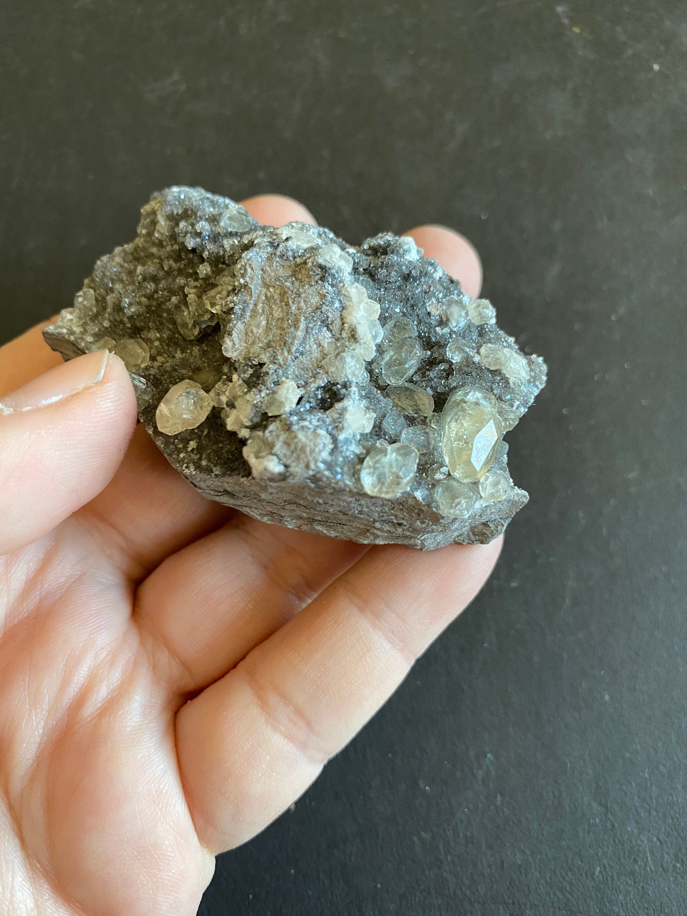 Rocks & Geodes Home & Living PA Winfield Calcite Mixed Crystal Specimen ...