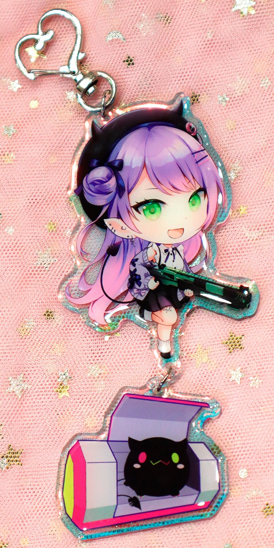 Hololive Vtuber Tokoyami Towa Apex Legends Fan-made Acrylic Keychain ...