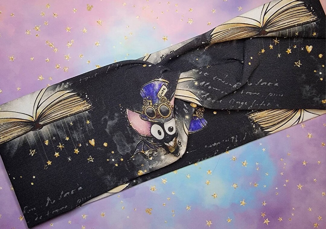 Stem Punk Bats Twisted Headbands - Etsy