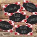 BBQ Party Printable Food Labels, Wedding Shower Food Tent Card ...