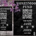 Vintage Wedding QR Code Sign Printable Gothic Wedding Honeymoon Fund ...