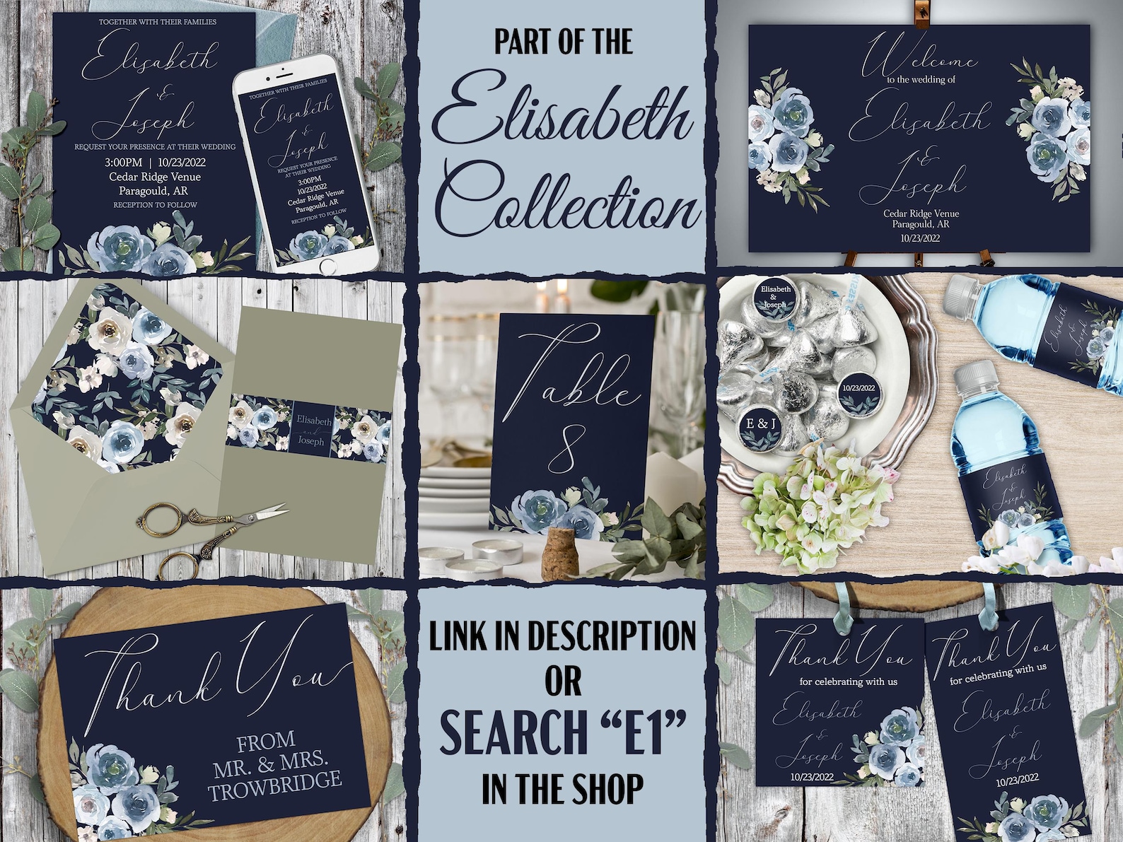 Modern Wedding Table Signs, Printable Reception Sign, Editable Favor ...