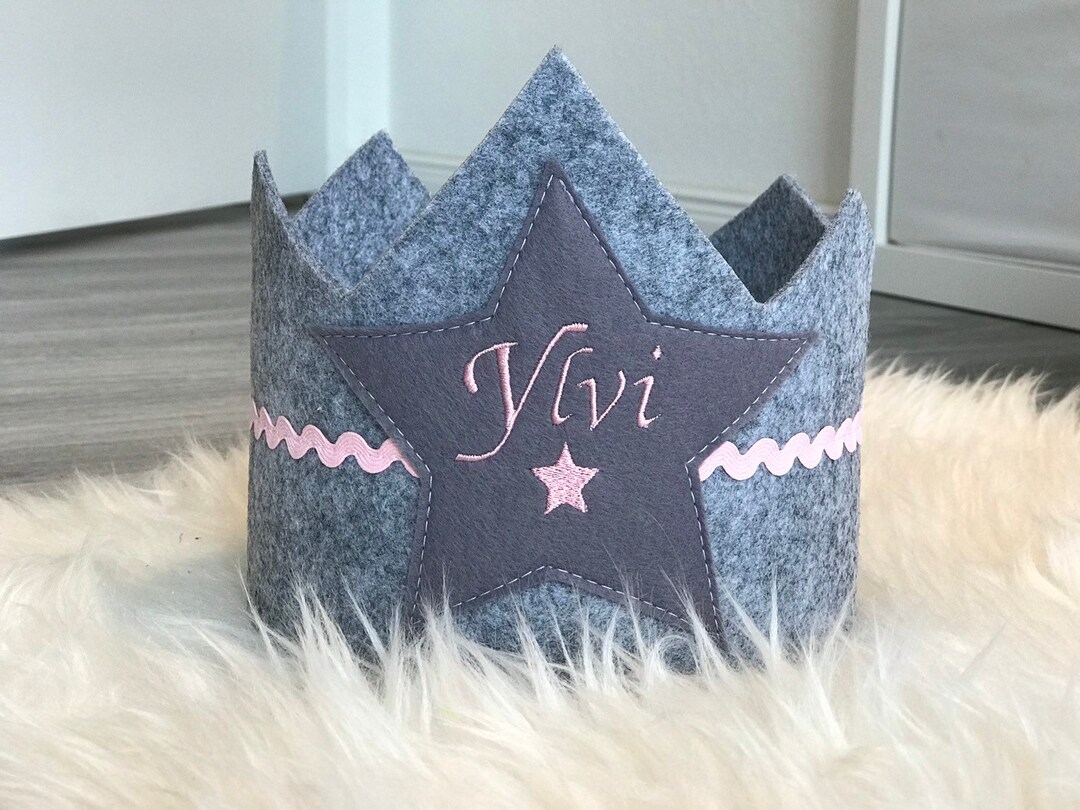 Birthday Crown With Name - Etsy