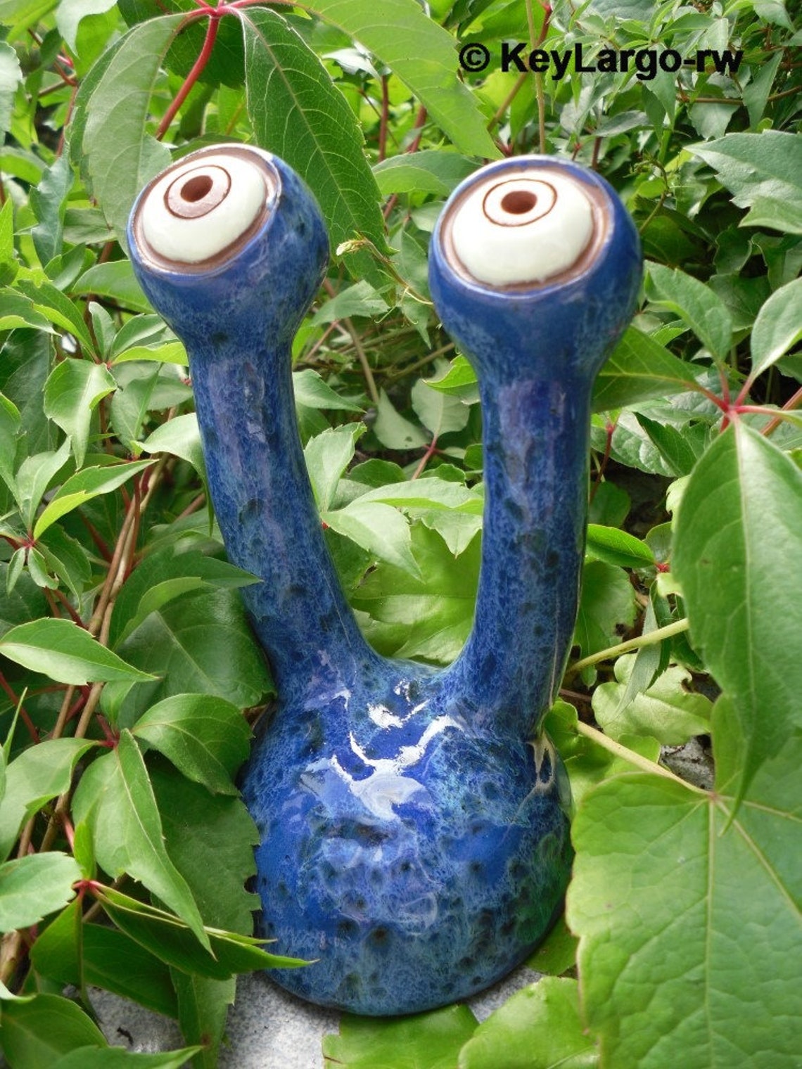 Garden Spy Stalk Eyes Made of Ceramic Frost-proof Unique - Etsy