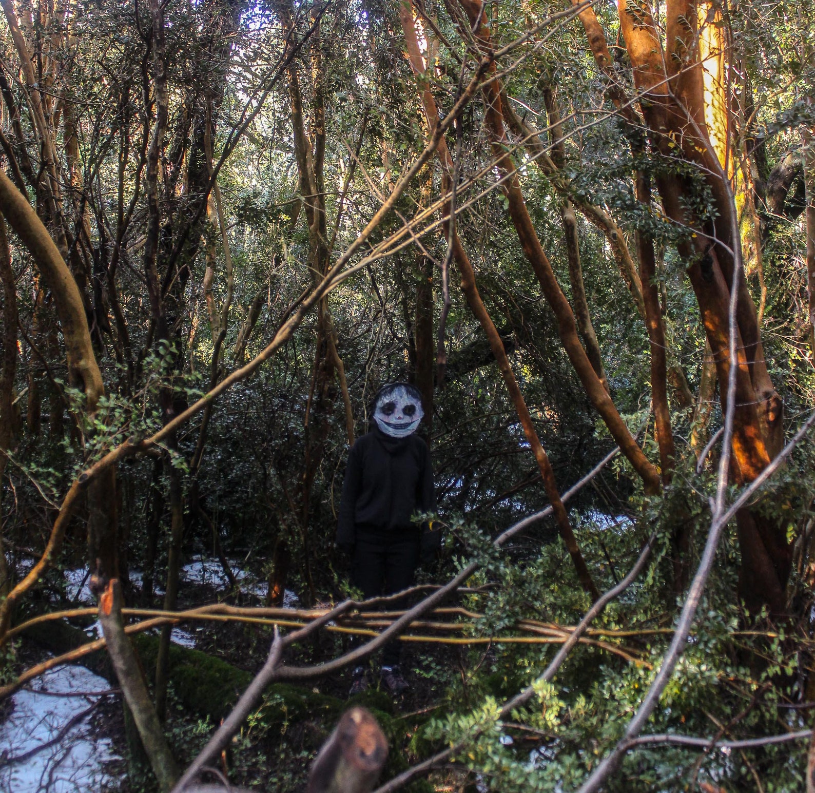 Scary Mask Handmade Mask Creepy Paper Mache Mask Halloween - Etsy