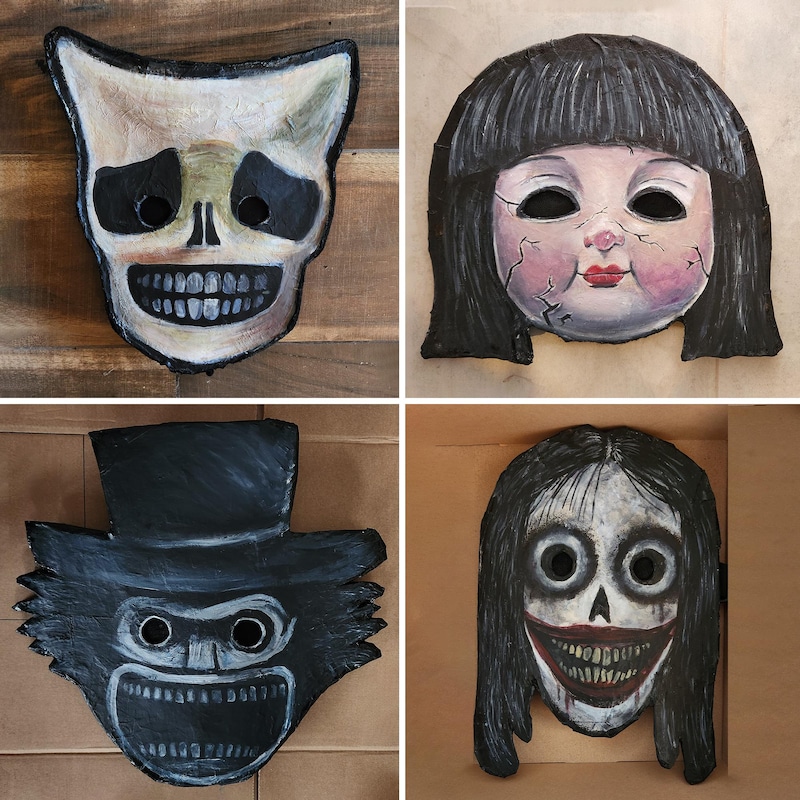 Paper Mache Custom Mask - Etsy