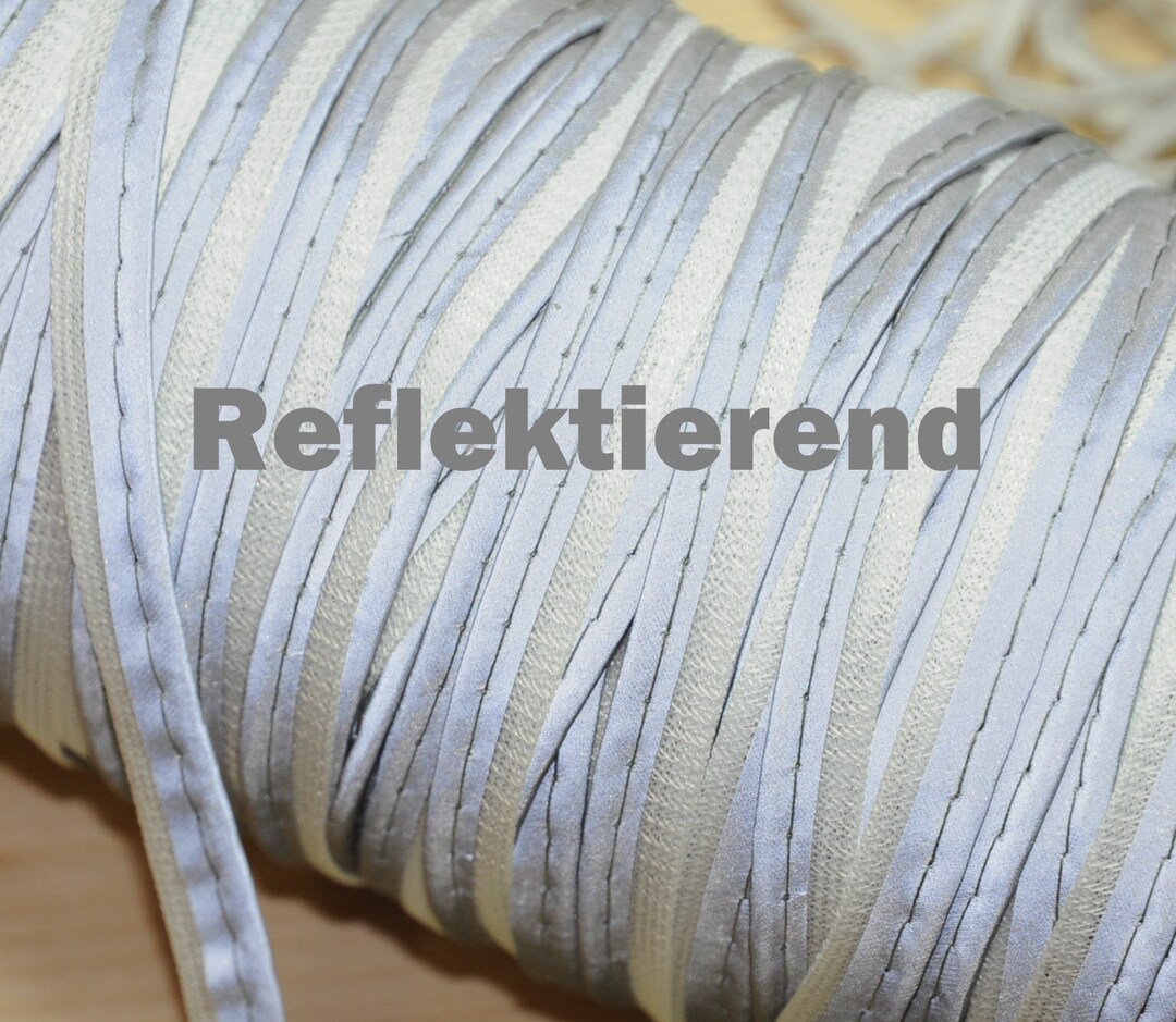 Reflective Tape Reflective Piping Piping Tape Reflective Grey Black 10 ...