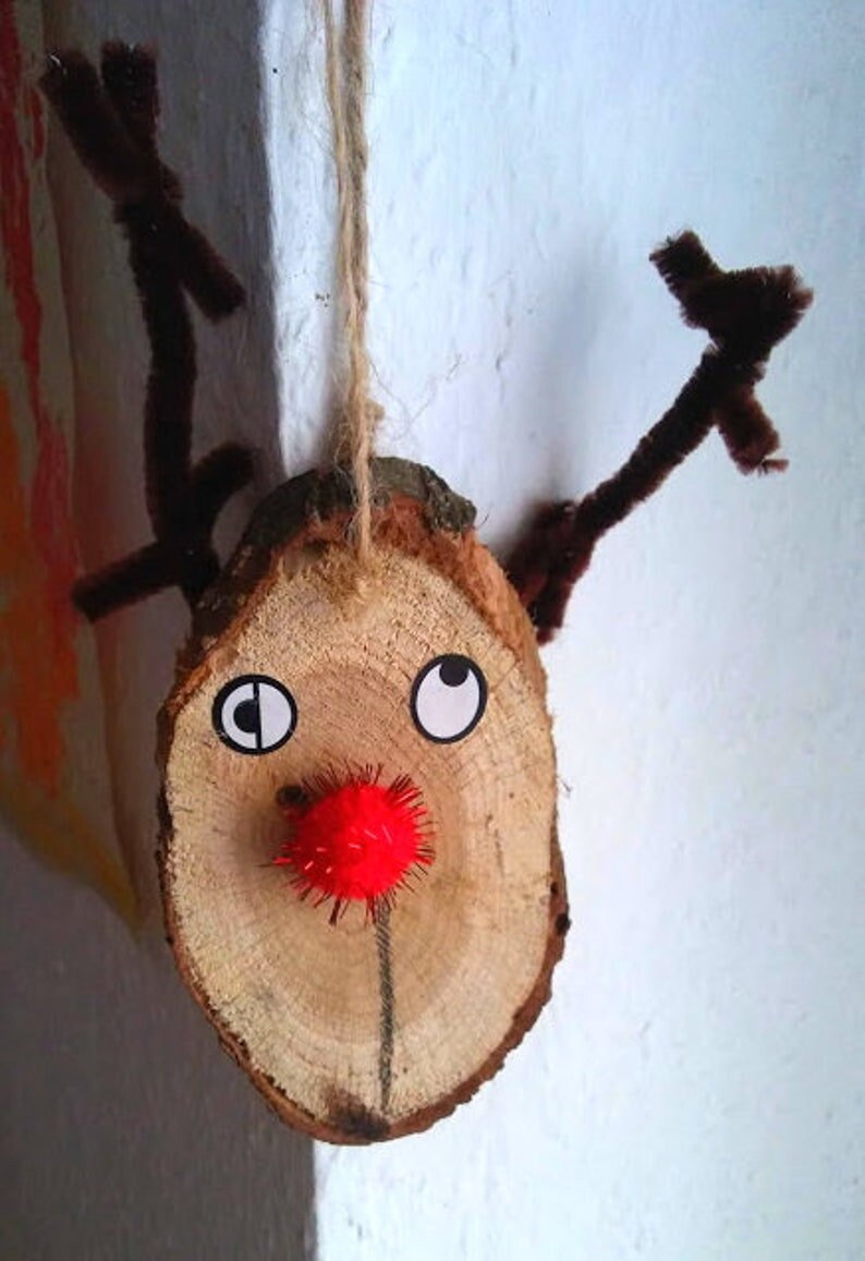 Wooden Disc Tree Disc Oval 12 Cm 10pcs for DIY Craft Projects - Etsy UK