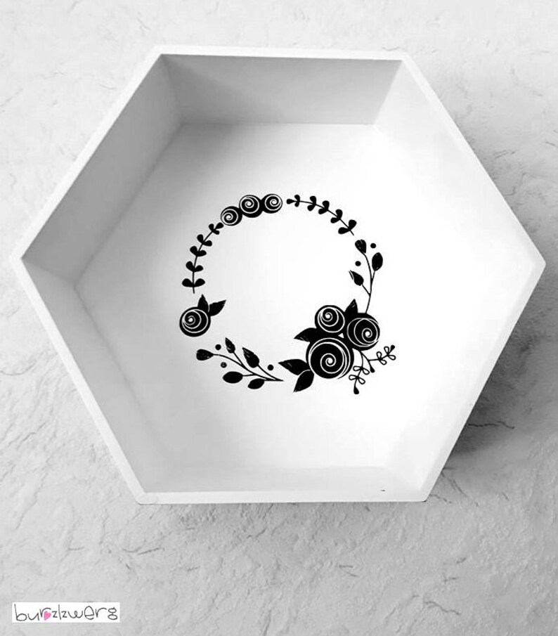 Plotterdatei Kranz Plotterdatei Blumen Plotterdatei Hochzeit ...