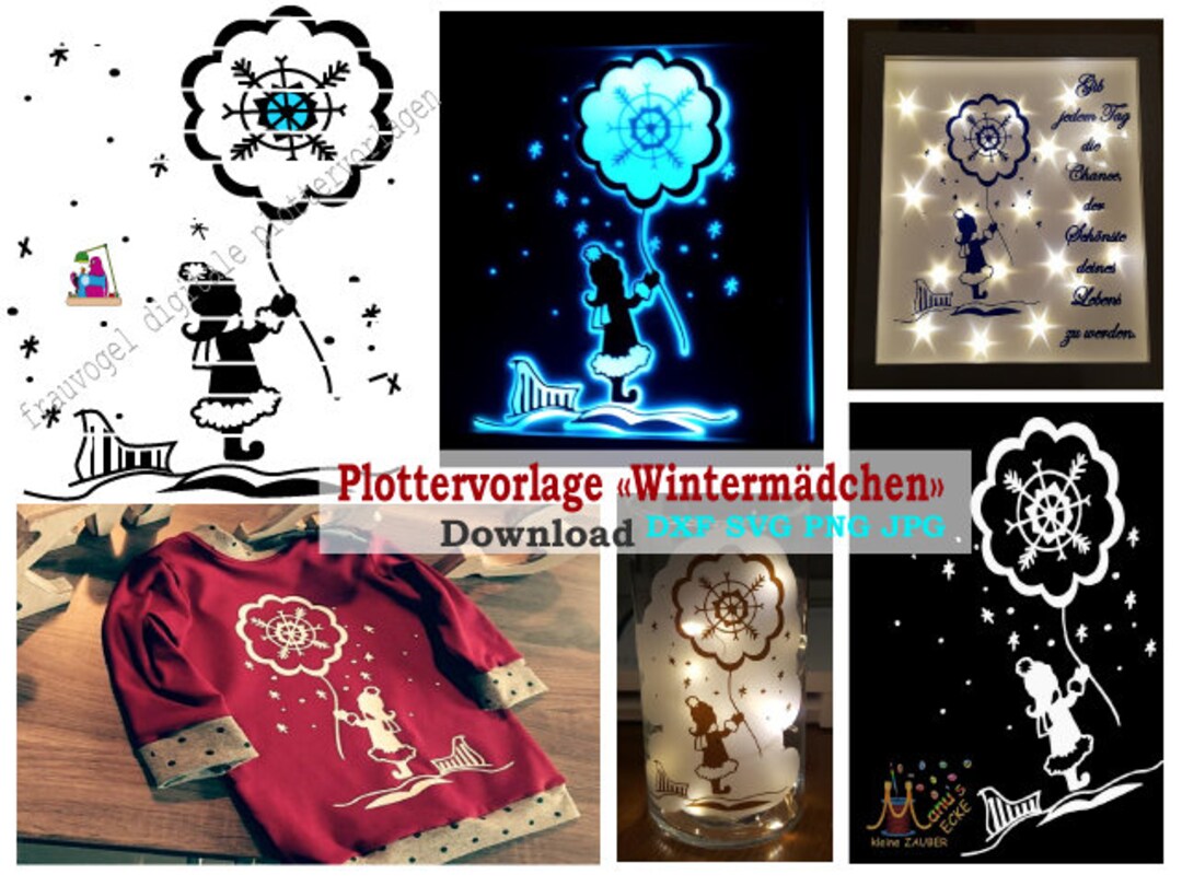 Plotterdatei weihnachten SVG plotterdatei winter plotterdateien weihnachten schneeflocke SVG ...