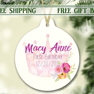 First Birthday Keepsake Gift Girl | 1st Birthday Gift | First Birthday ...
