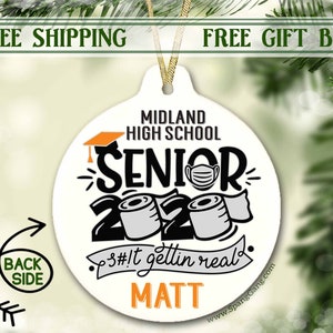 Graduation Gift Senior Class of 2020 | Custom High School Graduation ...