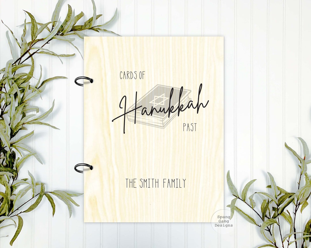 Jewish Torah Holiday Gift | Custom Card Keeper for Mom | Hanukkah ...