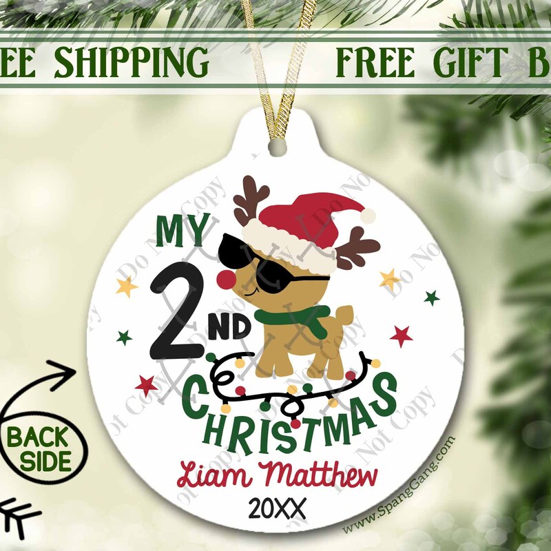 2nd Christmas - Etsy